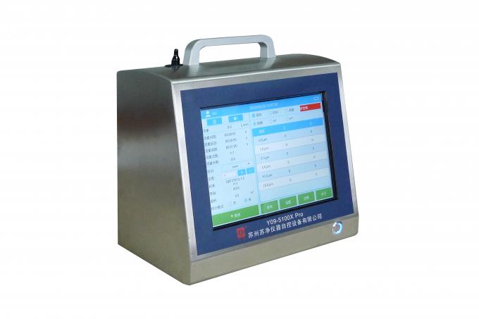 Y09-5100X Pro Laser Air Particle Counter For Cleanroom 100 L/min